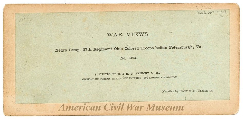 USCT Image Gallery - American Civil War Museum